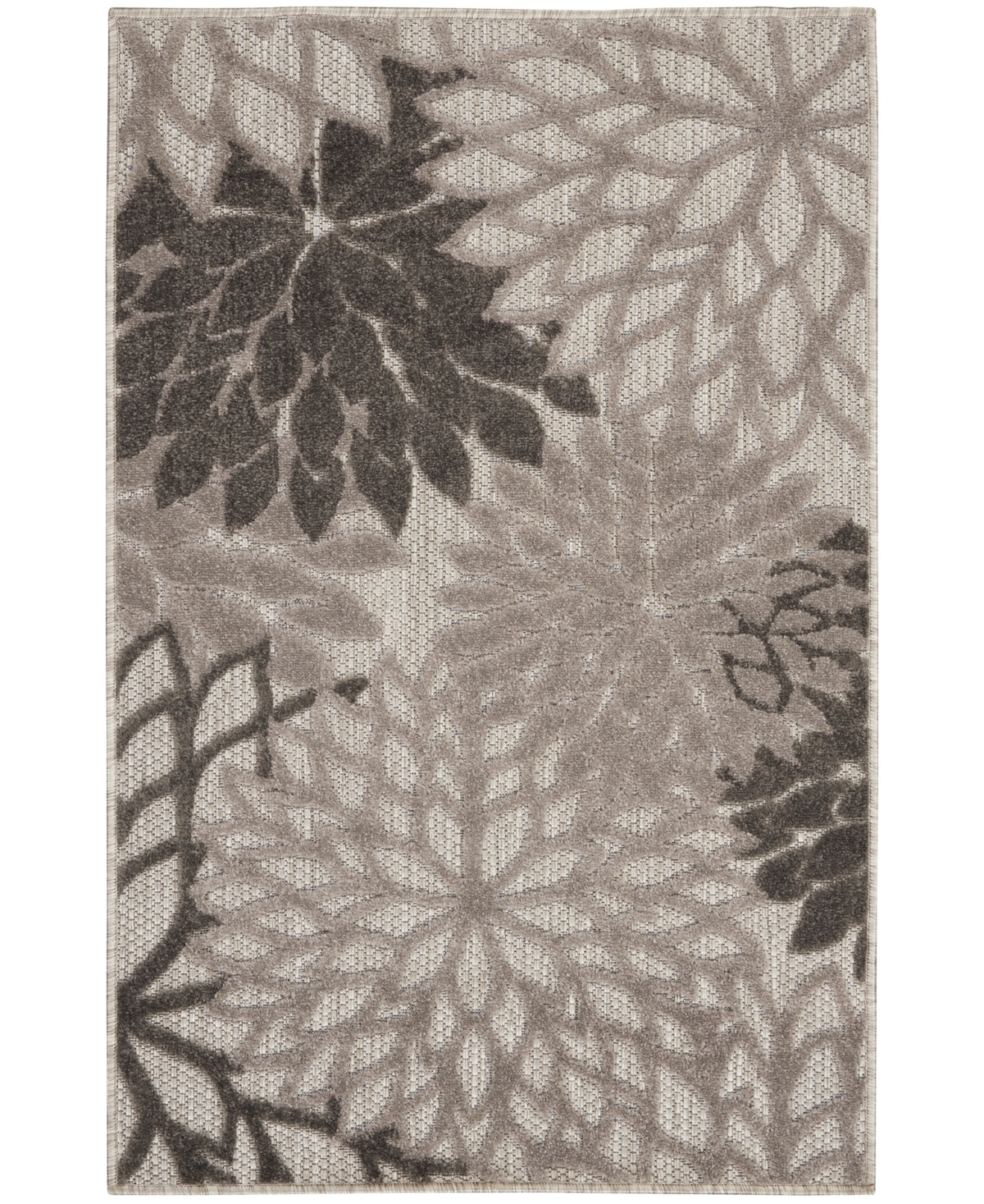 Click here for Nourison Home Aloha ALH05 3x5 Area Rug - Silver/Gr... prices