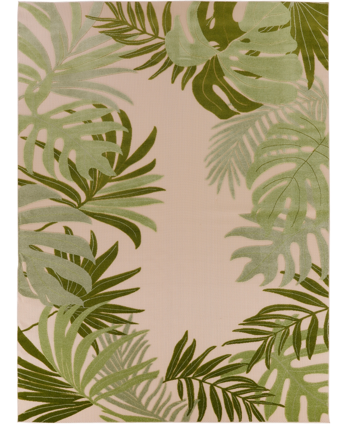Click here for Nourison Home Aloha ALH40 710x106 Area Rug - Ivory... prices