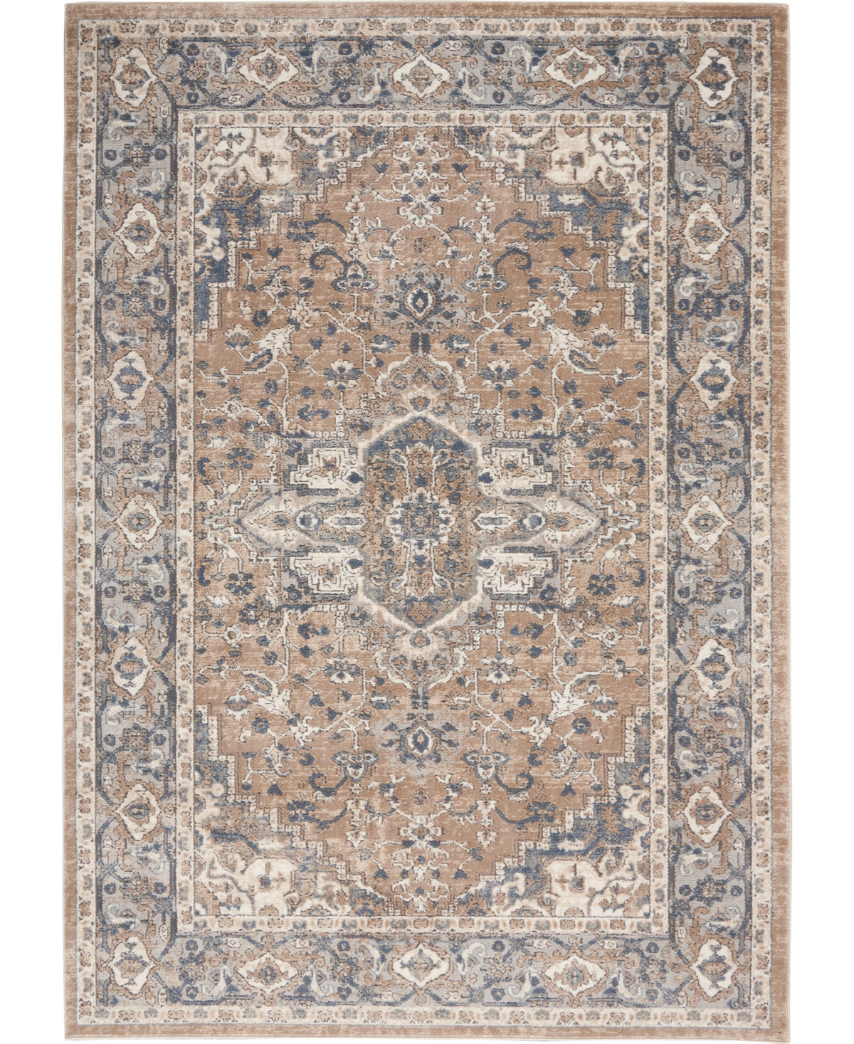 Click here for Nourison Home Quarry QUA05 39x59 Area Rug - Beige/... prices