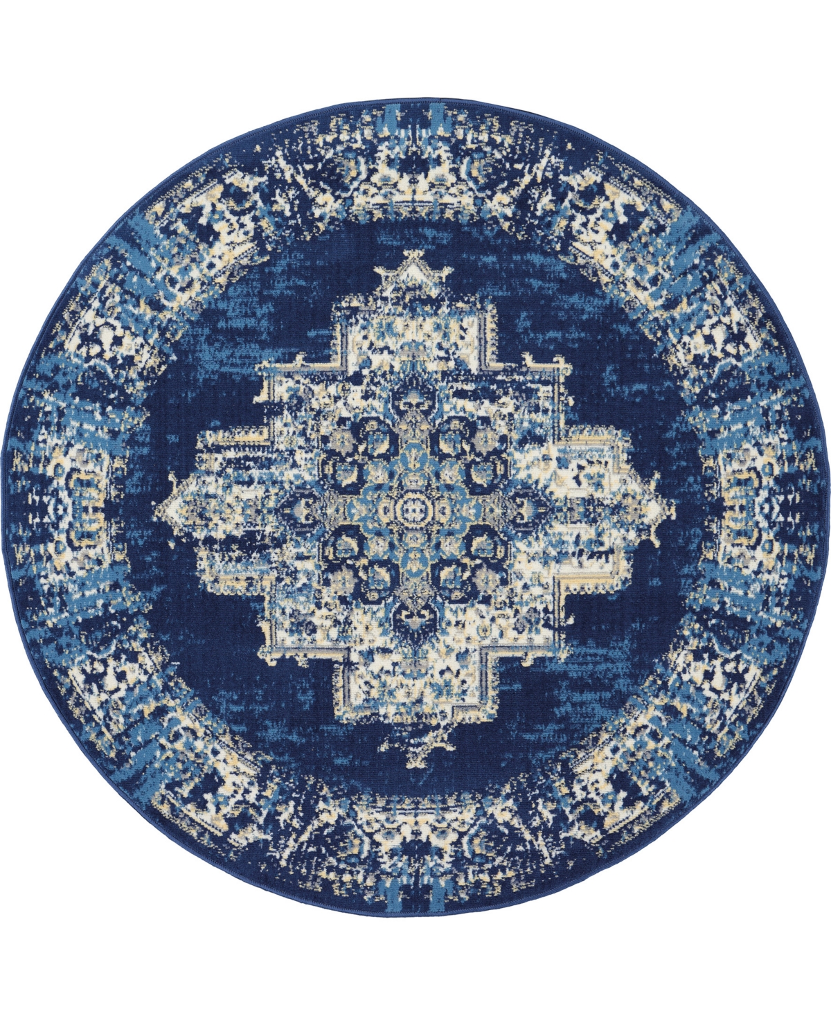 Click here for Nourison Home Grafix GRF14 53x53 Round Area Rug -... prices
