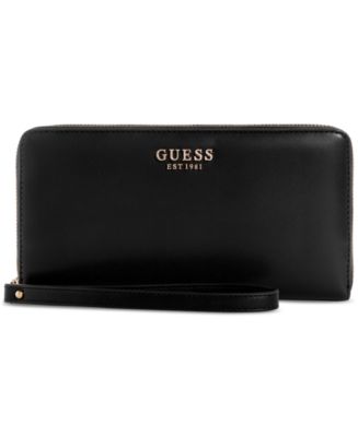 GUESS Laurel Check Organizer - Macy's