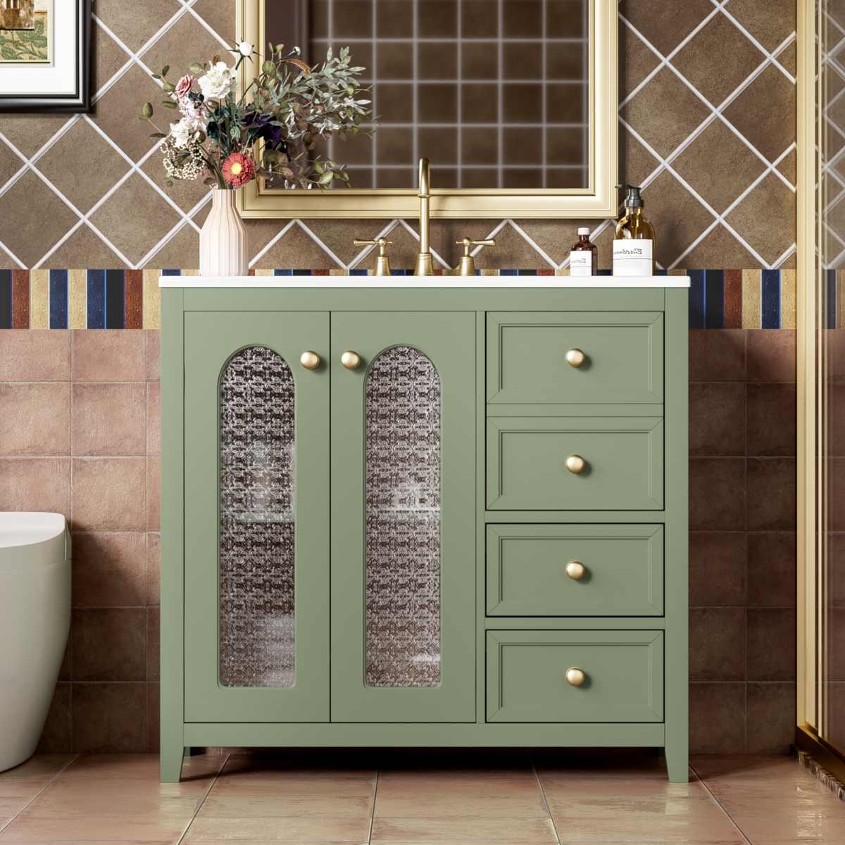 Click here for Streamdale 36" Vanity with Soft Close Doors a... prices