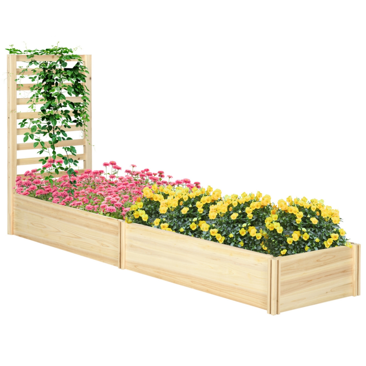 Click here for Streamdale Furniture Raised Garden Bed with Trelli... prices