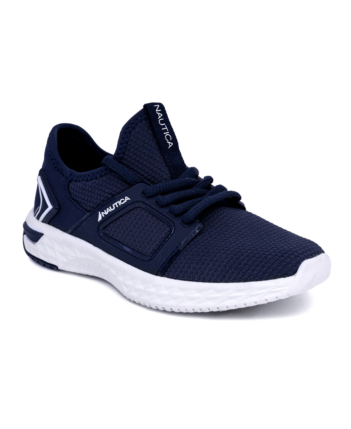 Click here for Nautica Kids Splash Athletic Sneaker - Navy/White prices