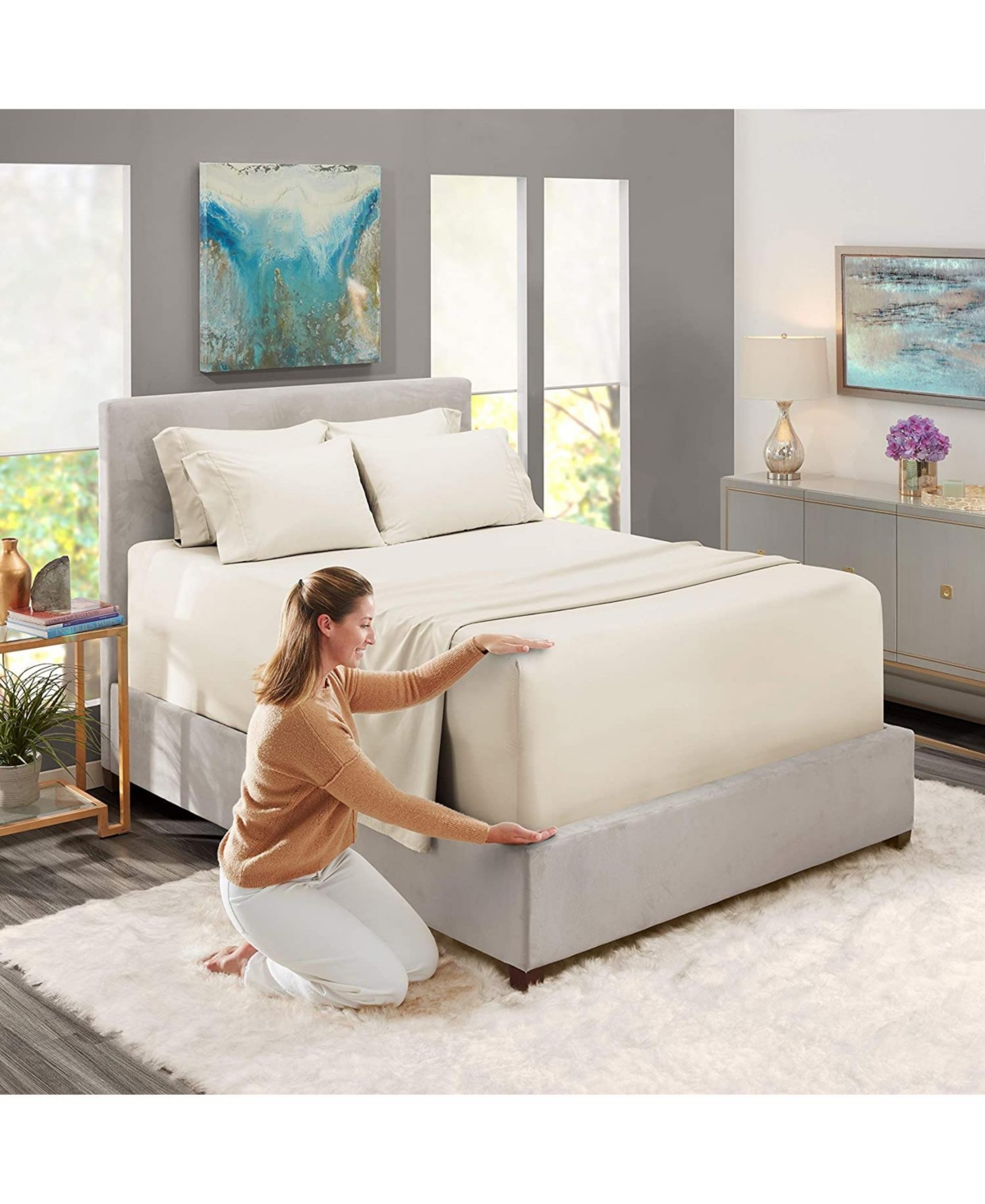 Click here for Ultra Soft Extra Deep Pocket 6 Piece Sheet Sets -... prices