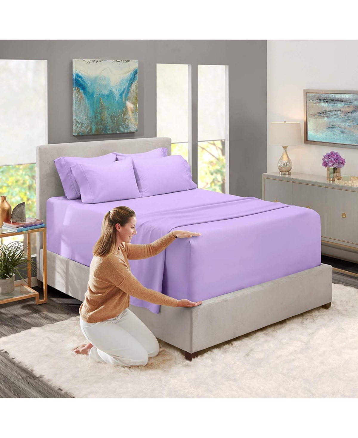 Click here for Ultra Soft Extra Deep Pocket 6 Piece Sheet Sets -... prices