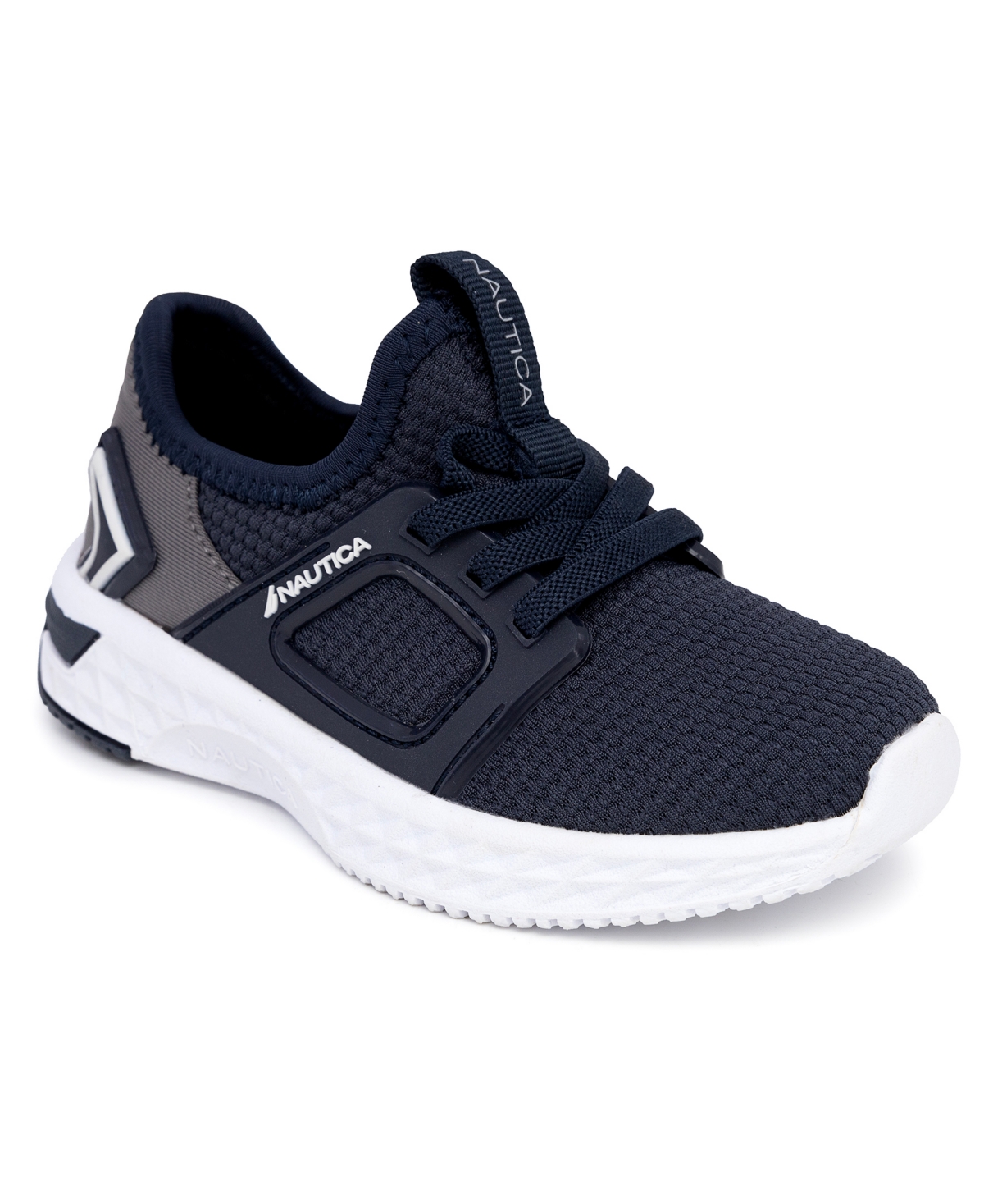 Click here for Nautica Kids Arano Boys Athletic Sneaker - Navy/Gr... prices