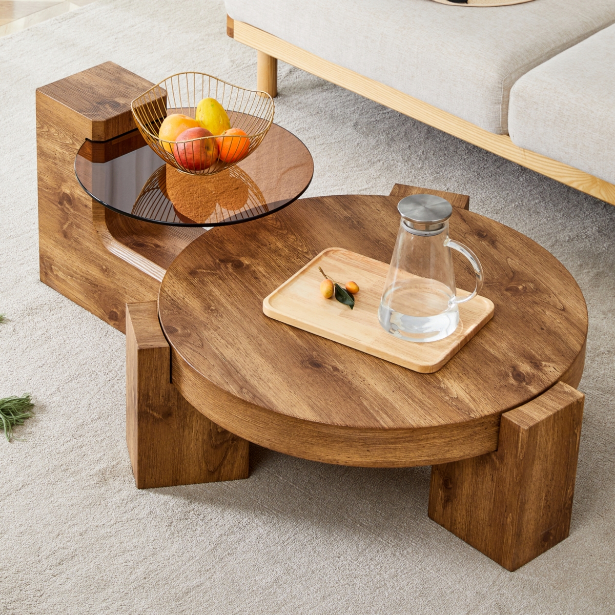 Click here for Streamdale Detachable Double-Decker Coffee Table w... prices