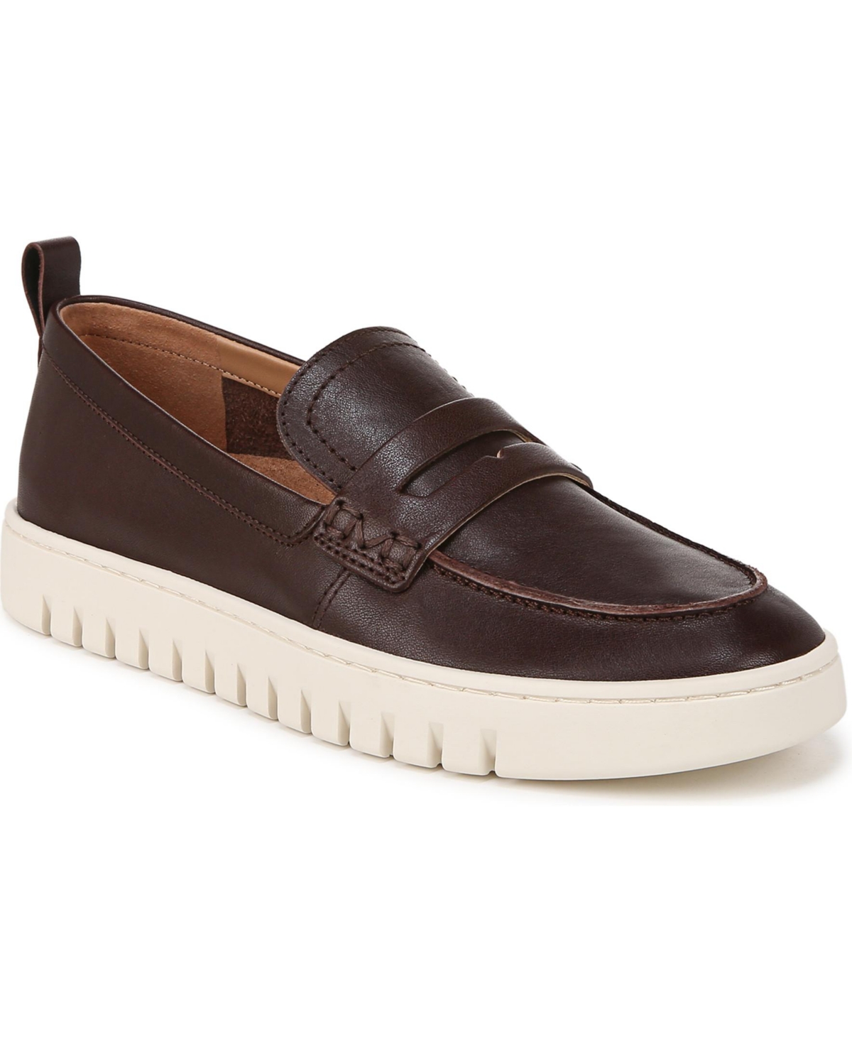 Click here for Vionic Womens Uptown Loafers - Dark brown leather prices