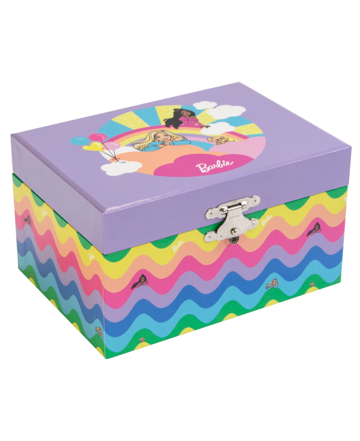 Click here for Mele & Co Barbie Musical Ballerina Jewelry Box - R... prices