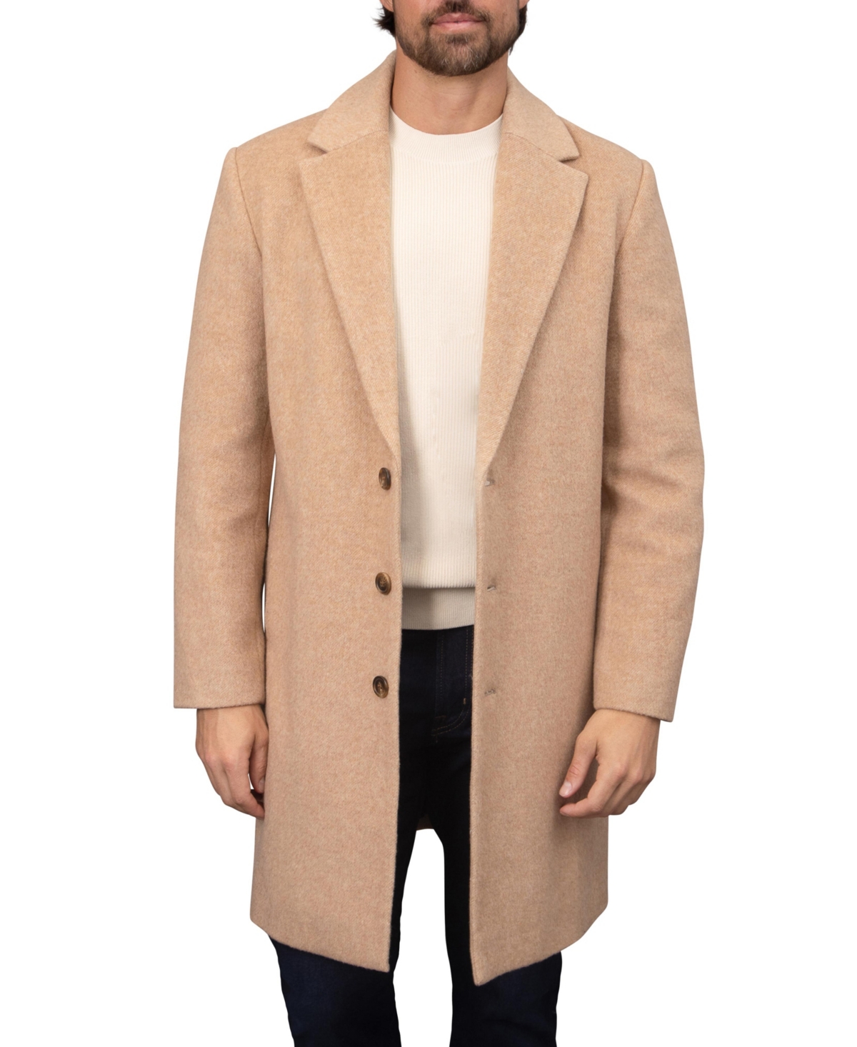 Click here for Bagatelle Homme Mens Wool Blend Single-Breasted To... prices