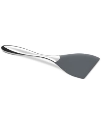 Nambé Stainless Steel & Silicone Curvo Slanted Spatula - Macy's