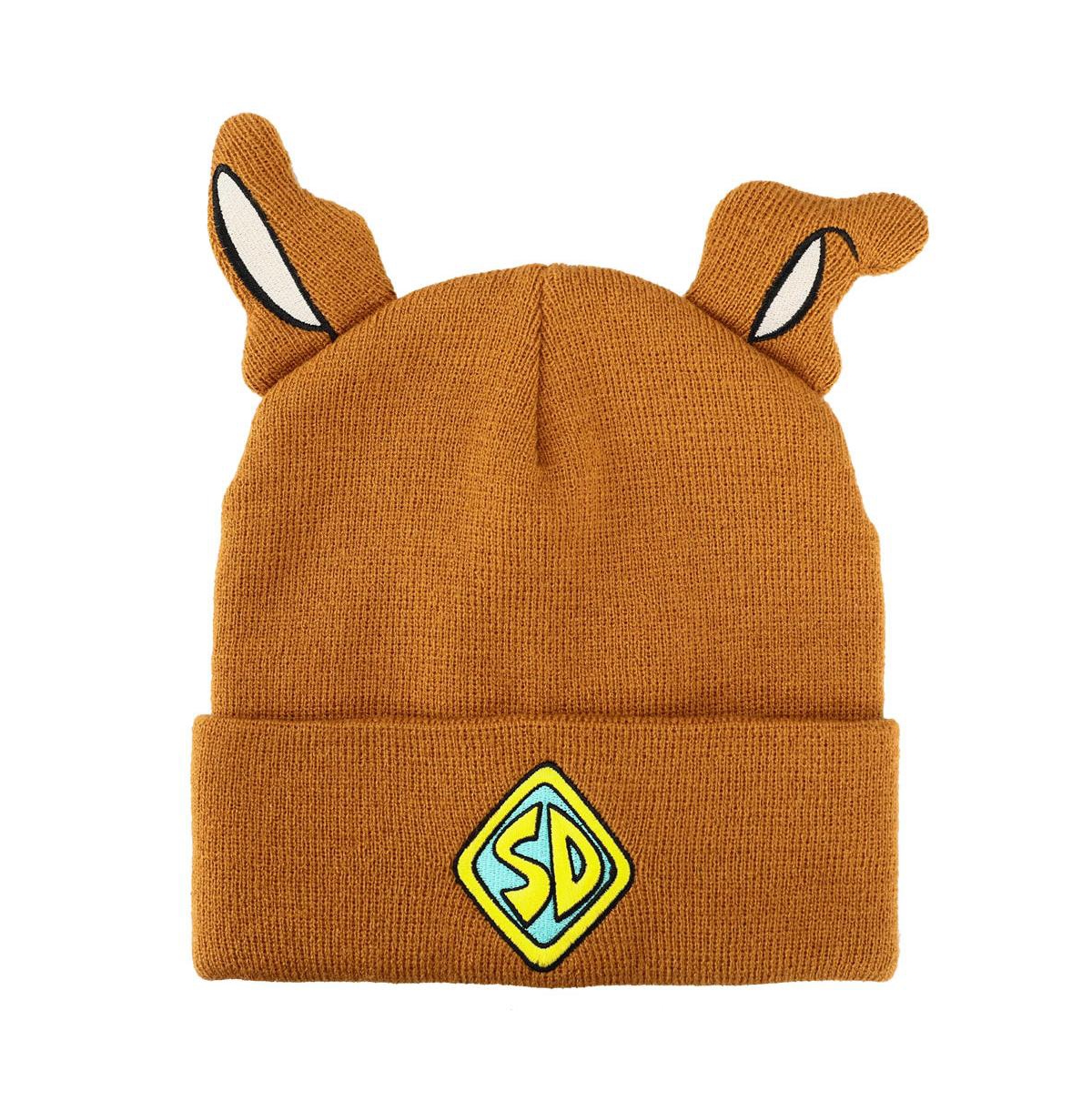 Click here for Scooby Doo Mens Embroidered Brown Acrylic Knit Cuf... prices
