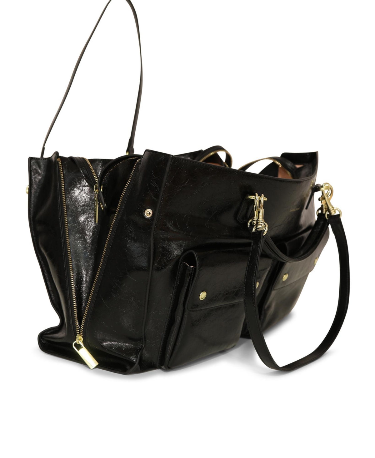 Click here for Belle & Bloom Reflections Shoulder Bag - Black prices