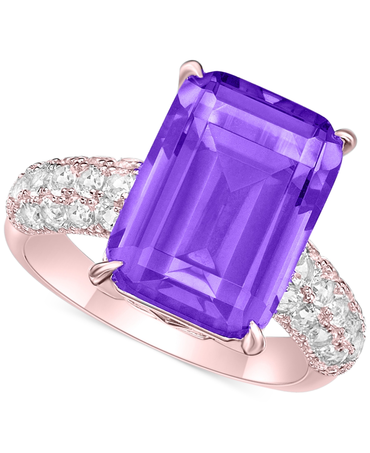 Click here for Amethyst (8 ct. t.w.) & White Topaz (1/3 ct. t.w.)... prices