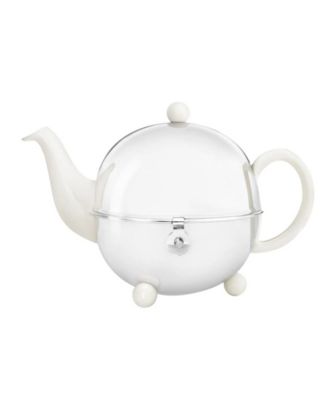 BREDEMEIJER Ceramic Teapot with Felt Lined Stainless Steel Cozy - Macy's