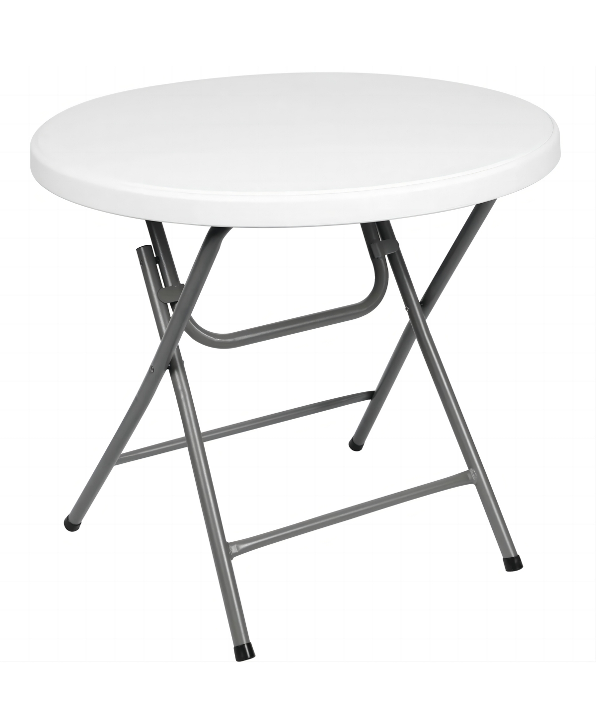 Click here for Sugift 32 Circular Portable Folding Table - White prices