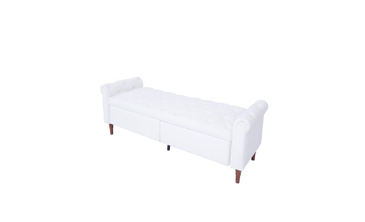 Click here for Slickblue Beige  Multifunctional Storage Sofa Stoo... prices