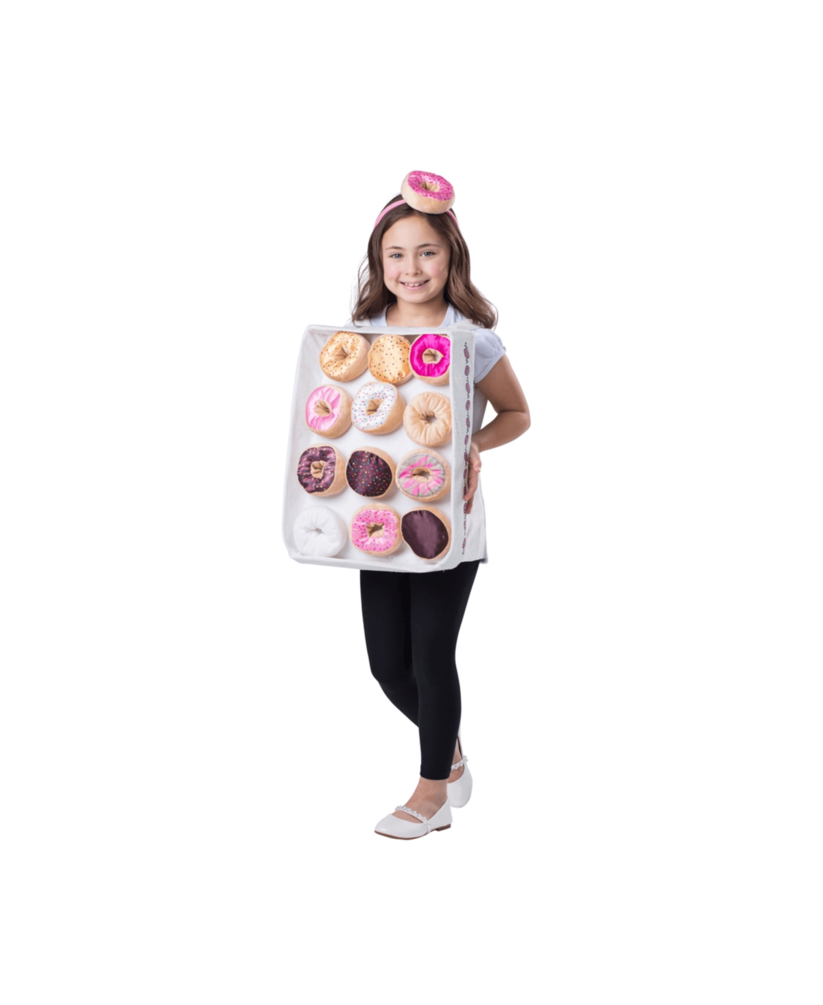 Click here for Dress Up America Kids Doughnut Box Tunic & Headban... prices