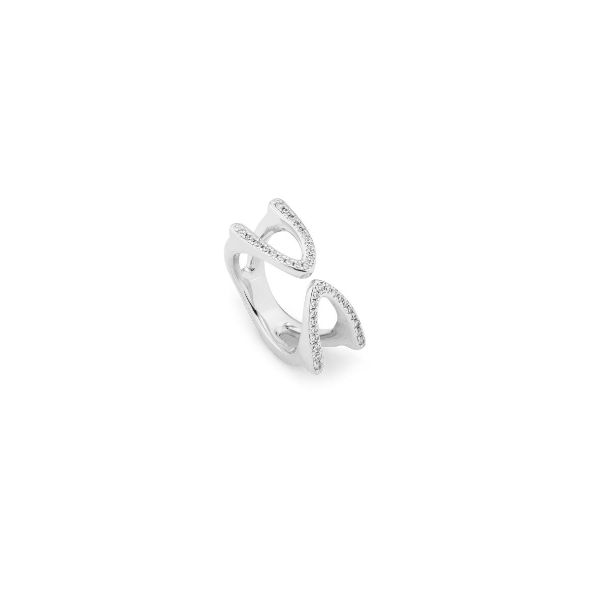 Click here for UNOde50 Open Half Ellipse Shape with Topazes Metal... prices