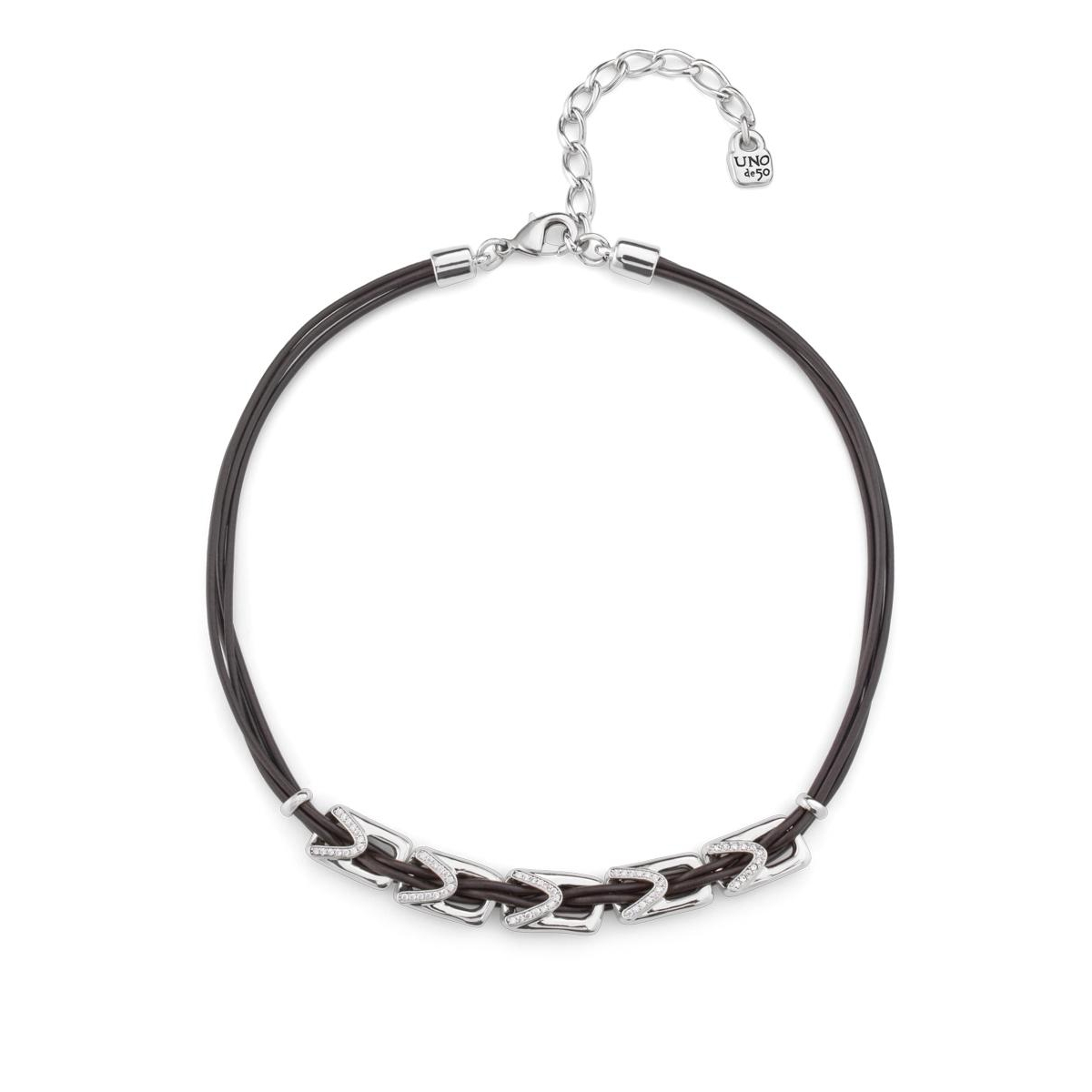 Click here for UNOde50 Sterling Silver Metal Alloy Necklace with... prices