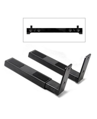 Pyle Universal Wall Mount Sound Bar Speaker Brackets, Adjustable Center ...