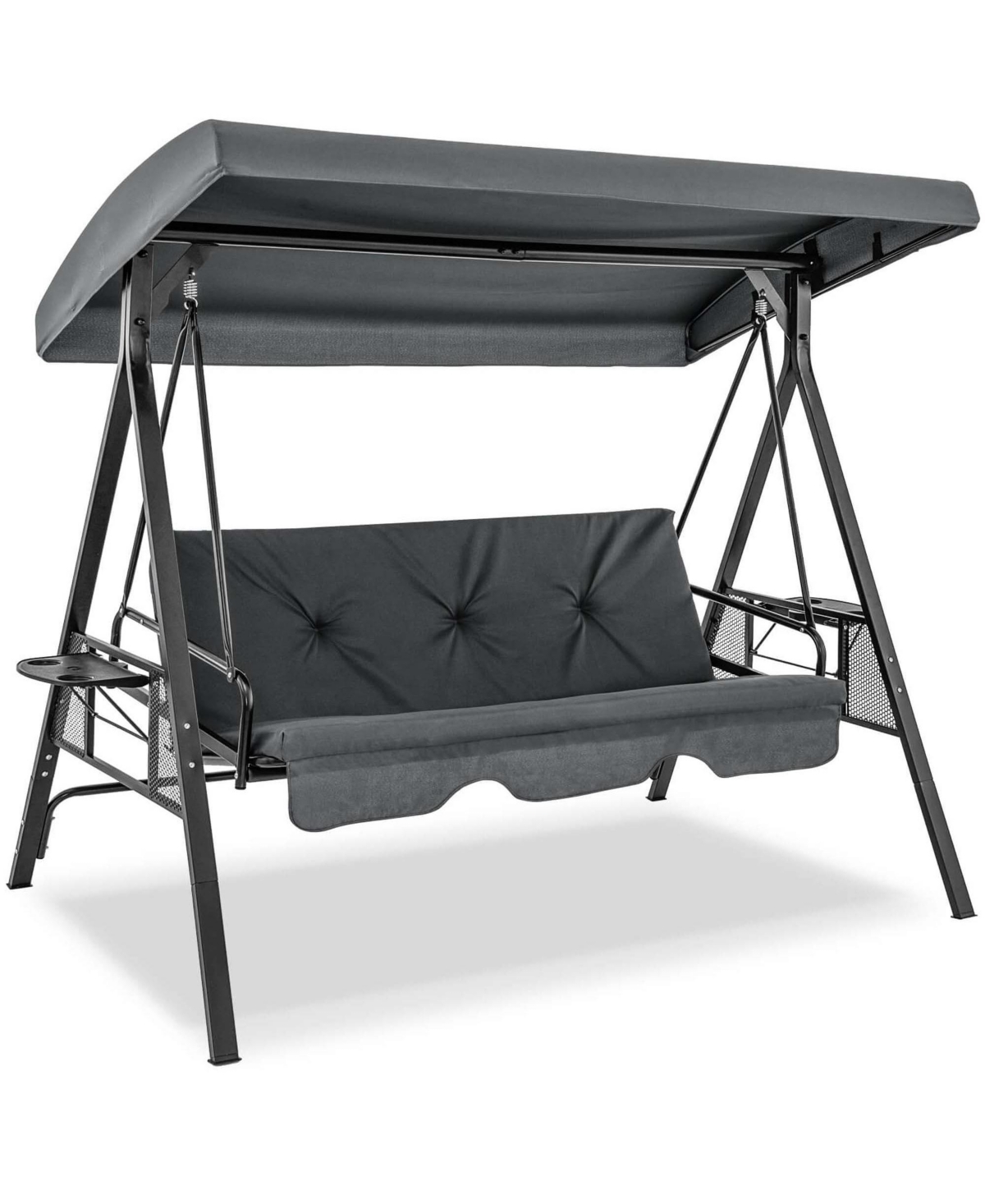 Click here for 3-Seat Patio Porch Swing with Adjustable Canopy So... prices