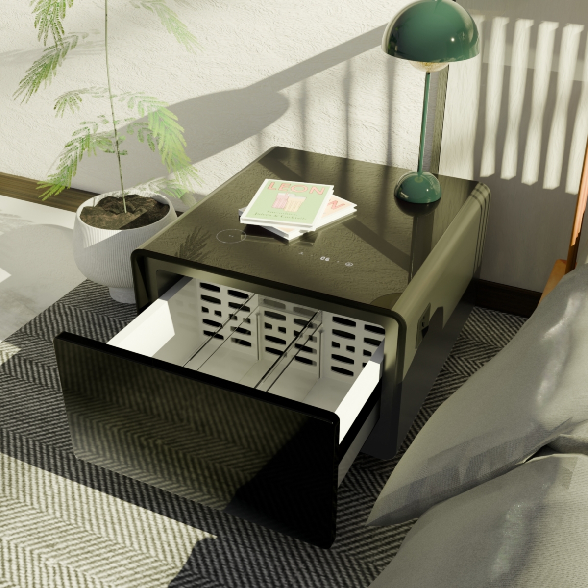 Click here for Streamdale Furniture Modern Smart Side Table with... prices