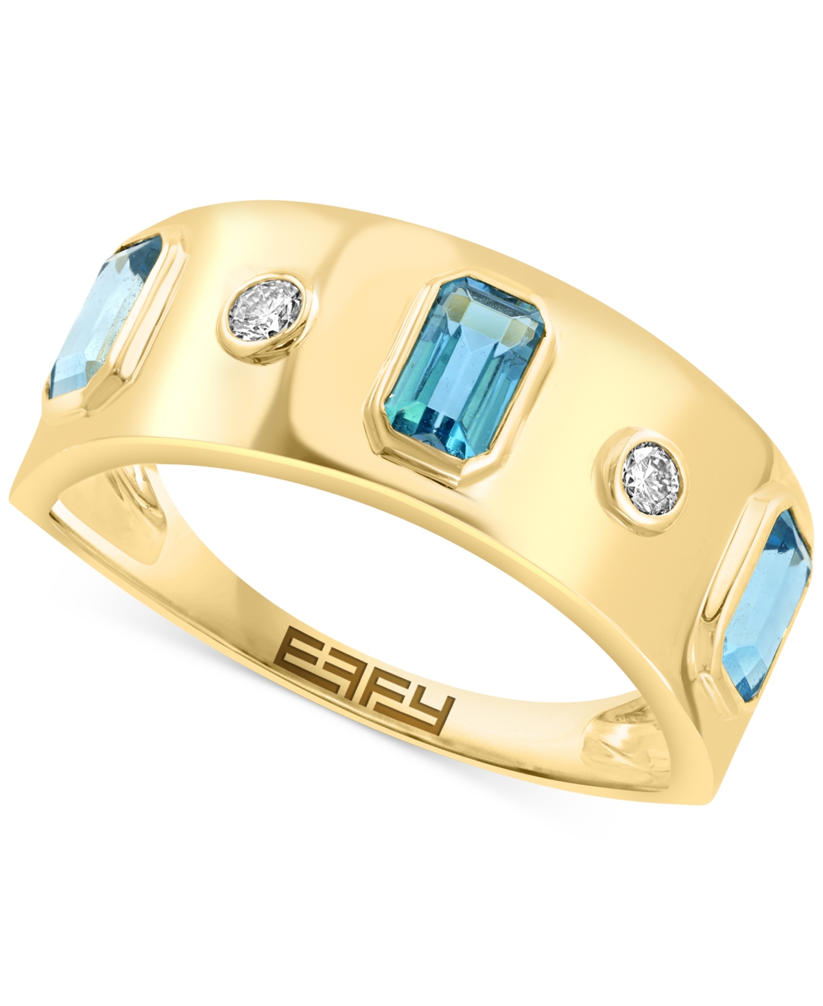 Click here for Effy London Blue Topaz (1-1/6 ct. t.w.) & Diamond... prices