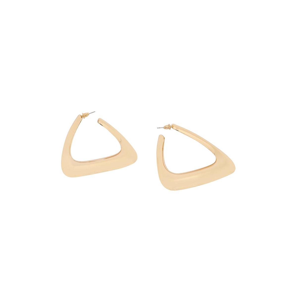 Click here for Sohi Womens Chunky Hoop Earrings - Gold prices