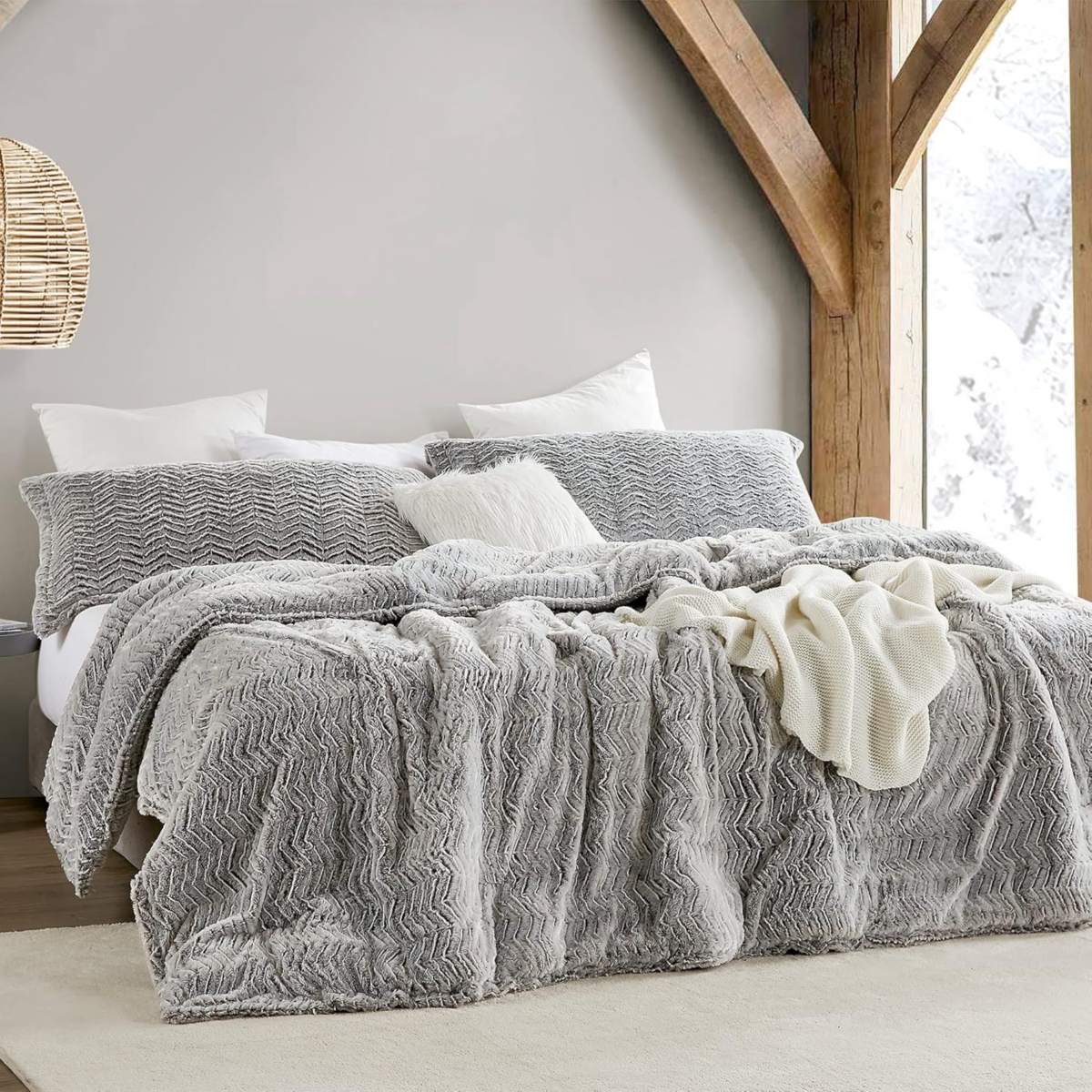 Click here for Peak of Cozy - Coma Inducer Oversized Comforter Se... prices