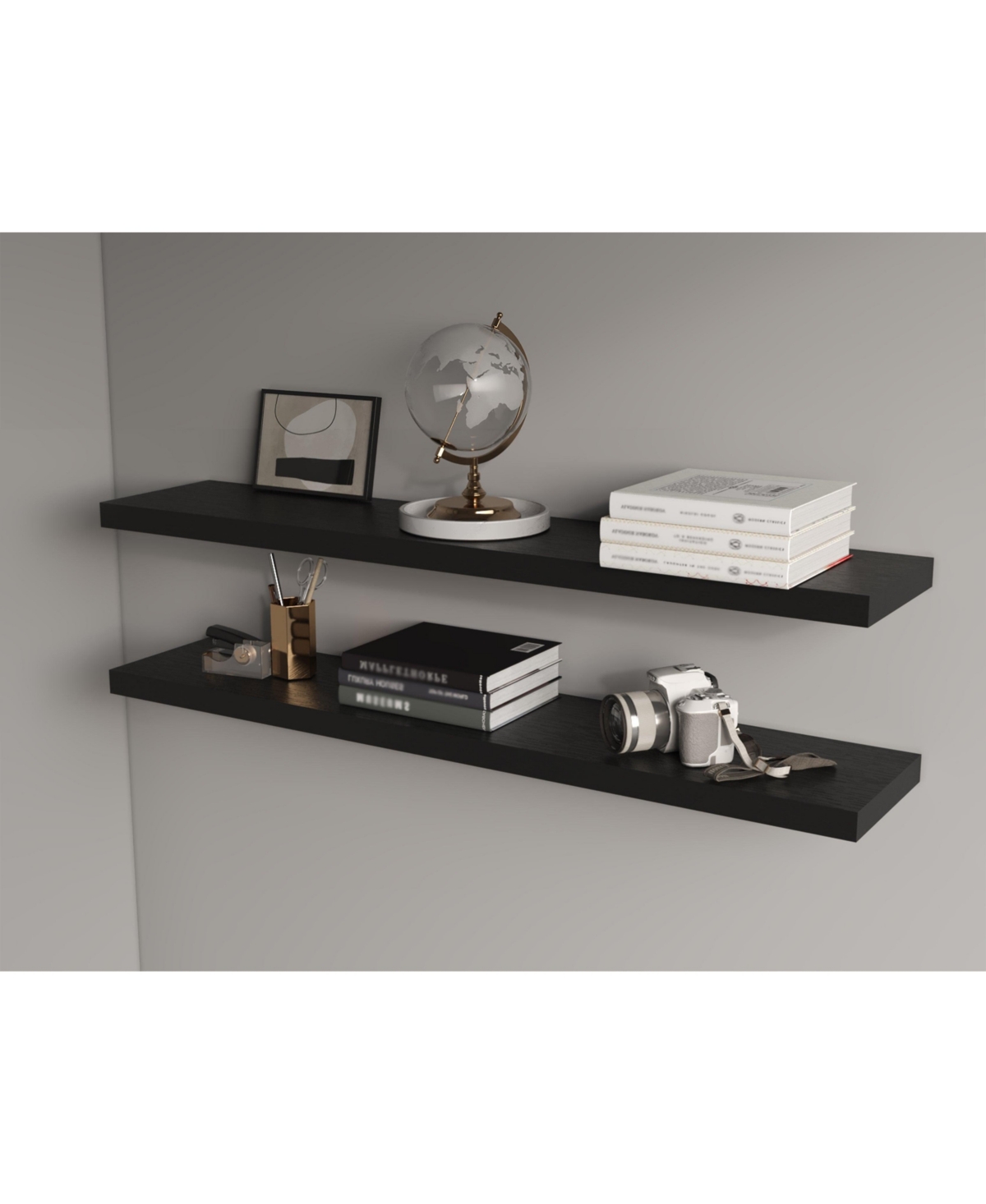 Click here for Fm Furniture Greer Floating Shelf in Melamine x2... prices