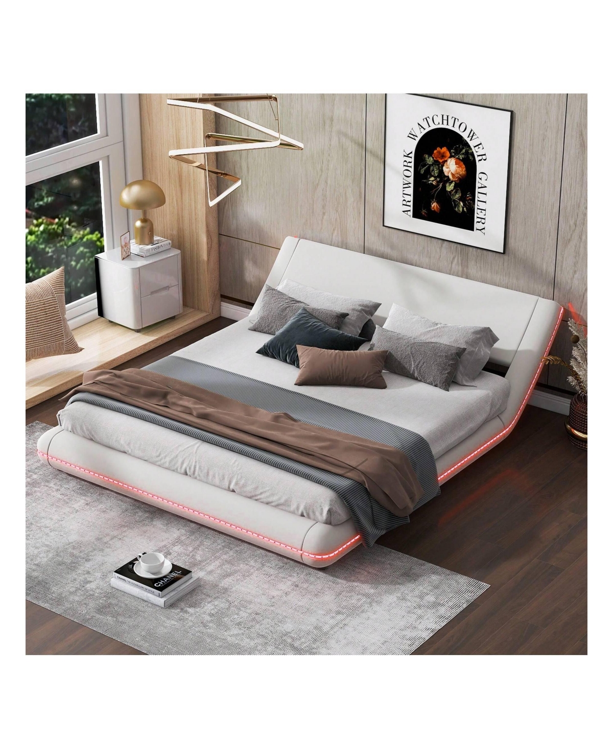 Click here for gaomon Full Size/Queen Size Upholstery Platform Be... prices