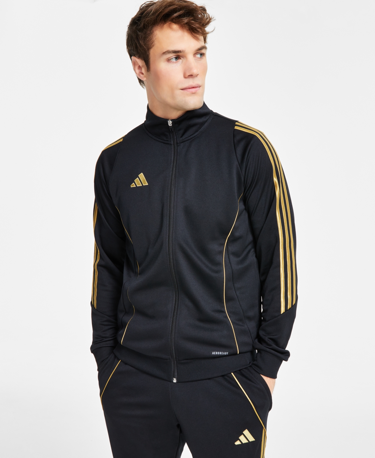 Click here for adidas Mens Tiro 24 Slim-Fit Performance 3-Stripes... prices