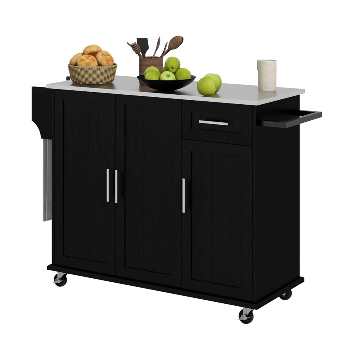 Click here for Slickblue Kitchen Island and Storage Cabinet for S... prices