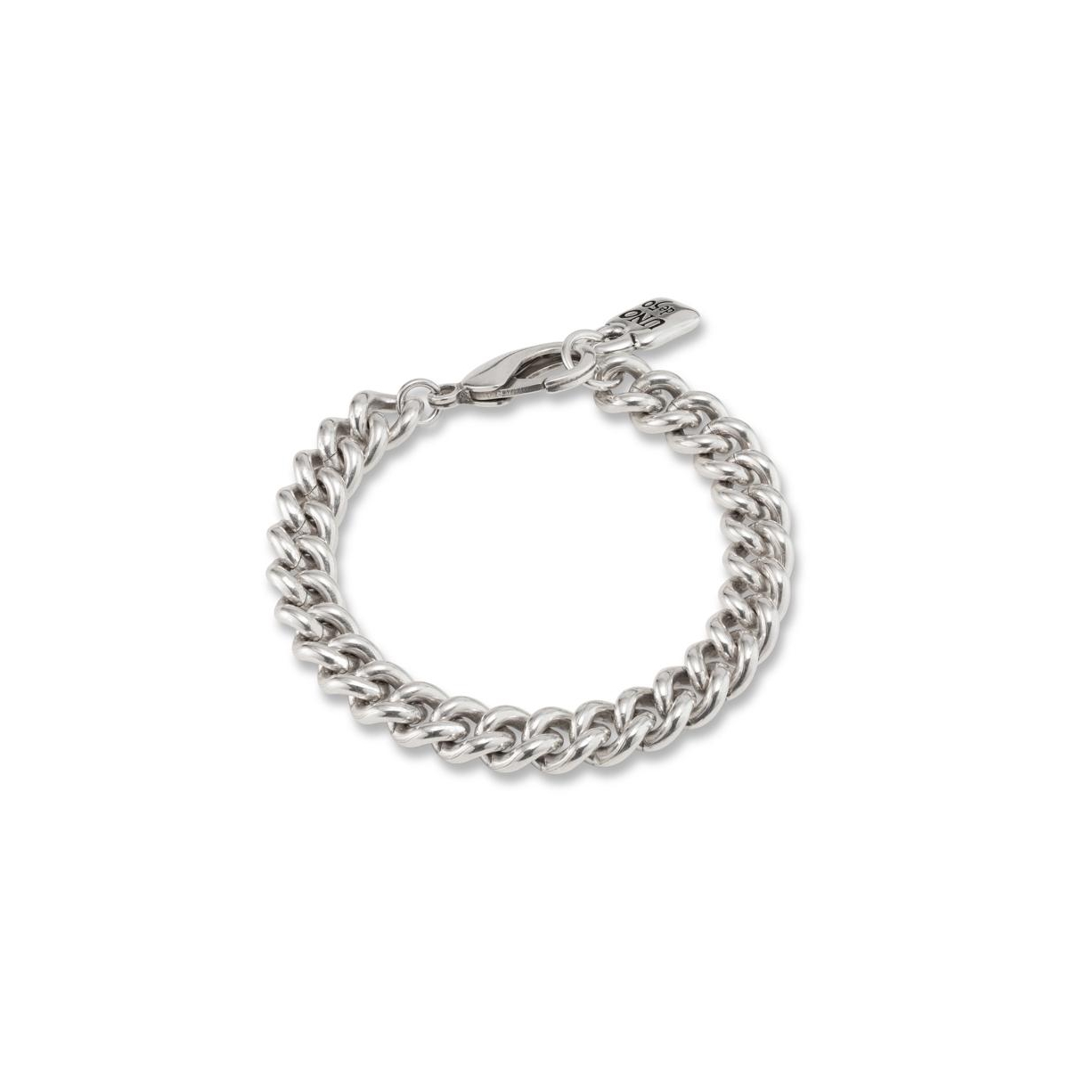 Click here for UNOde50 Sterling Silver Chain Metal Clad Bracelet... prices