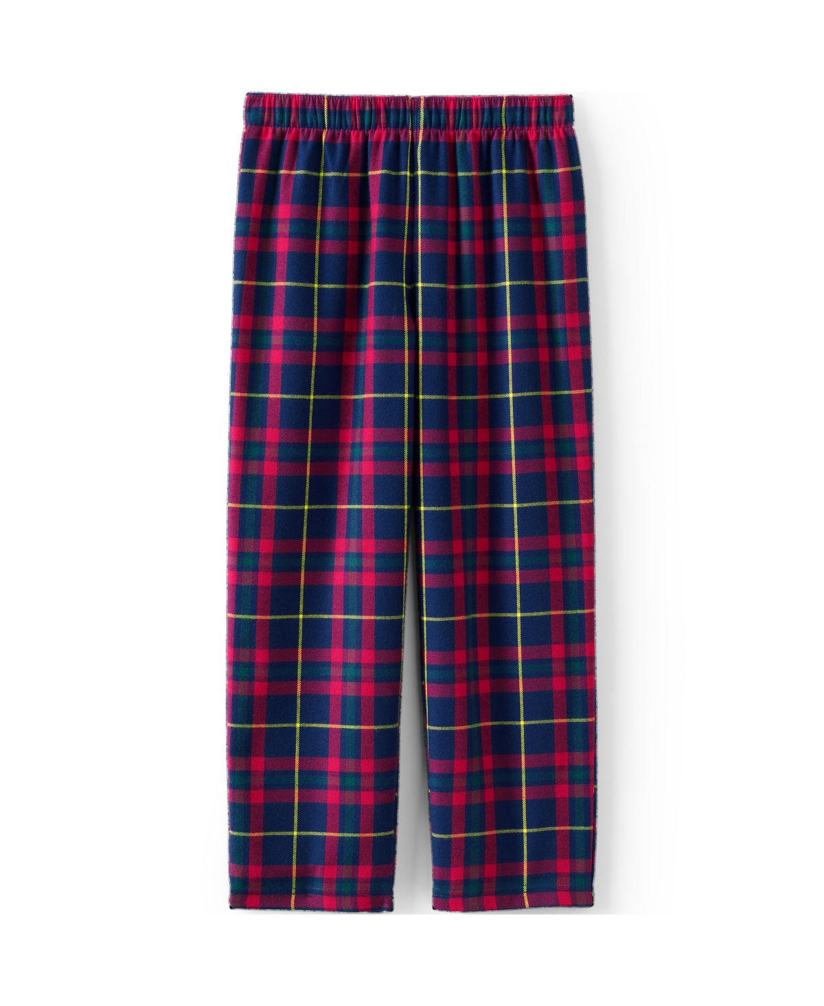 Click here for Lands End Big Girls Flannel Pajama Pants - Red/dar... prices