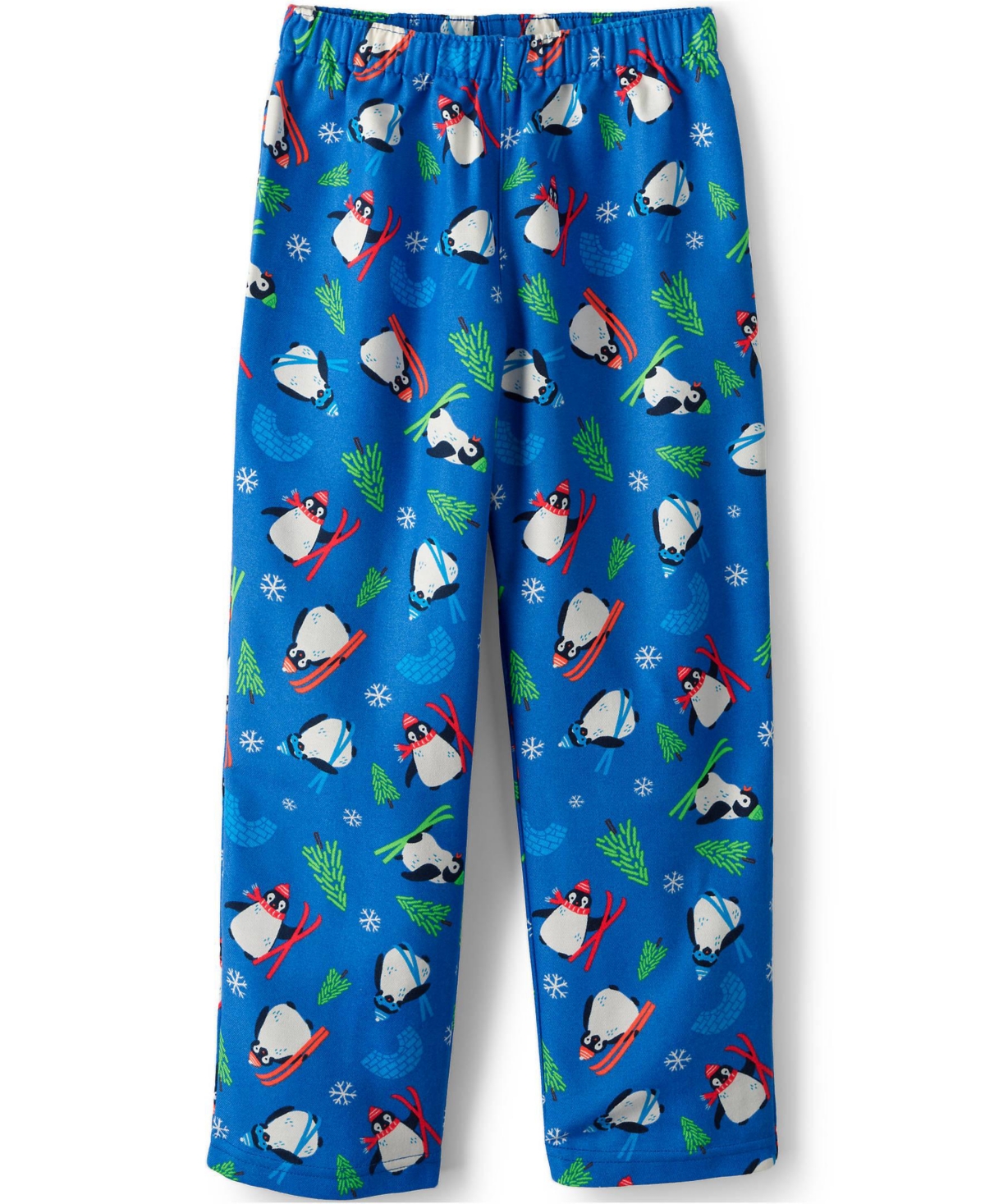Click here for Lands End Big Girls Flannel Pajama Pants - Blue wi... prices