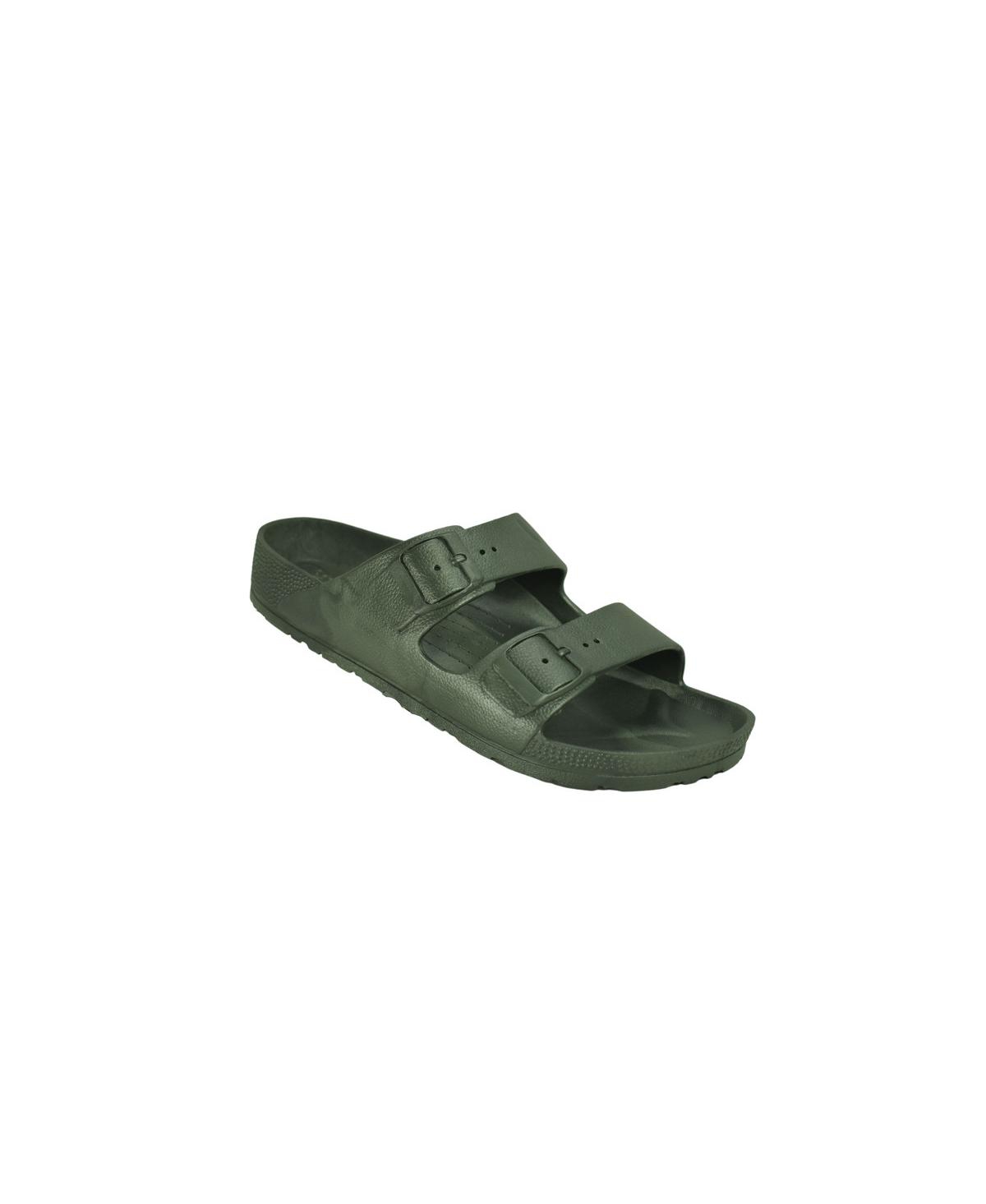 Click here for Tecs Mens Two Band Sandals Olive - Olive prices
