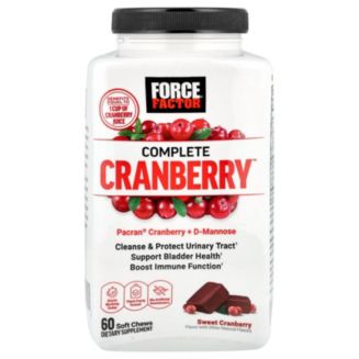 Force Factor Complete Cranberry Sweet Cranberry - 60 Soft Chews - Macy's