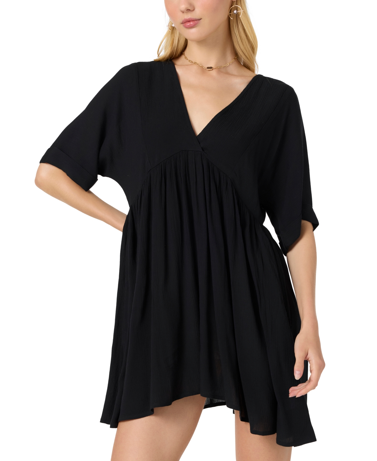 Click here for ONeill Juniors Rosemary Essential Woven Mini Dress... prices