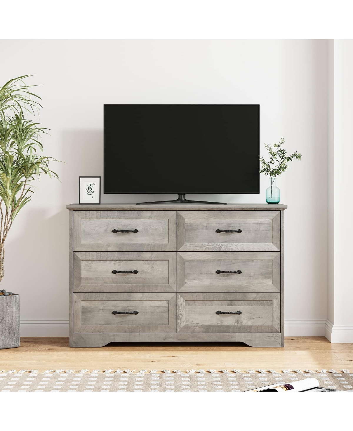 Click here for gaomon Modern 6 Drawers Dresser  Chest of Drawers... prices