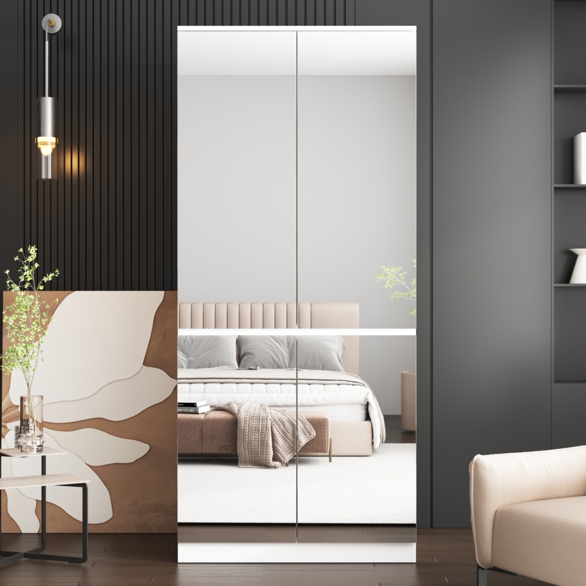 Click here for Homsee 6-Drawers Classic Wooden Dresser with Golde... prices