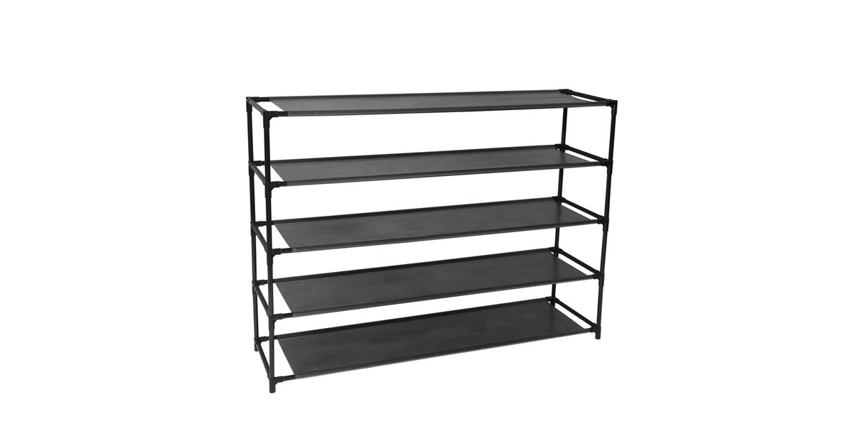 Click here for Slickblue 5-Tier Shoe Rack with Simple Assembly De... prices