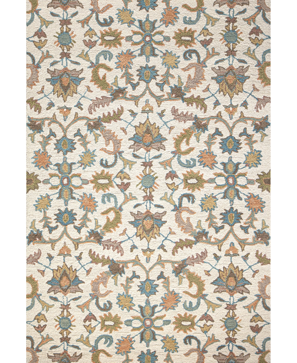 Click here for Bashian Taron AL110 5x76 Area Rug - Ivory prices