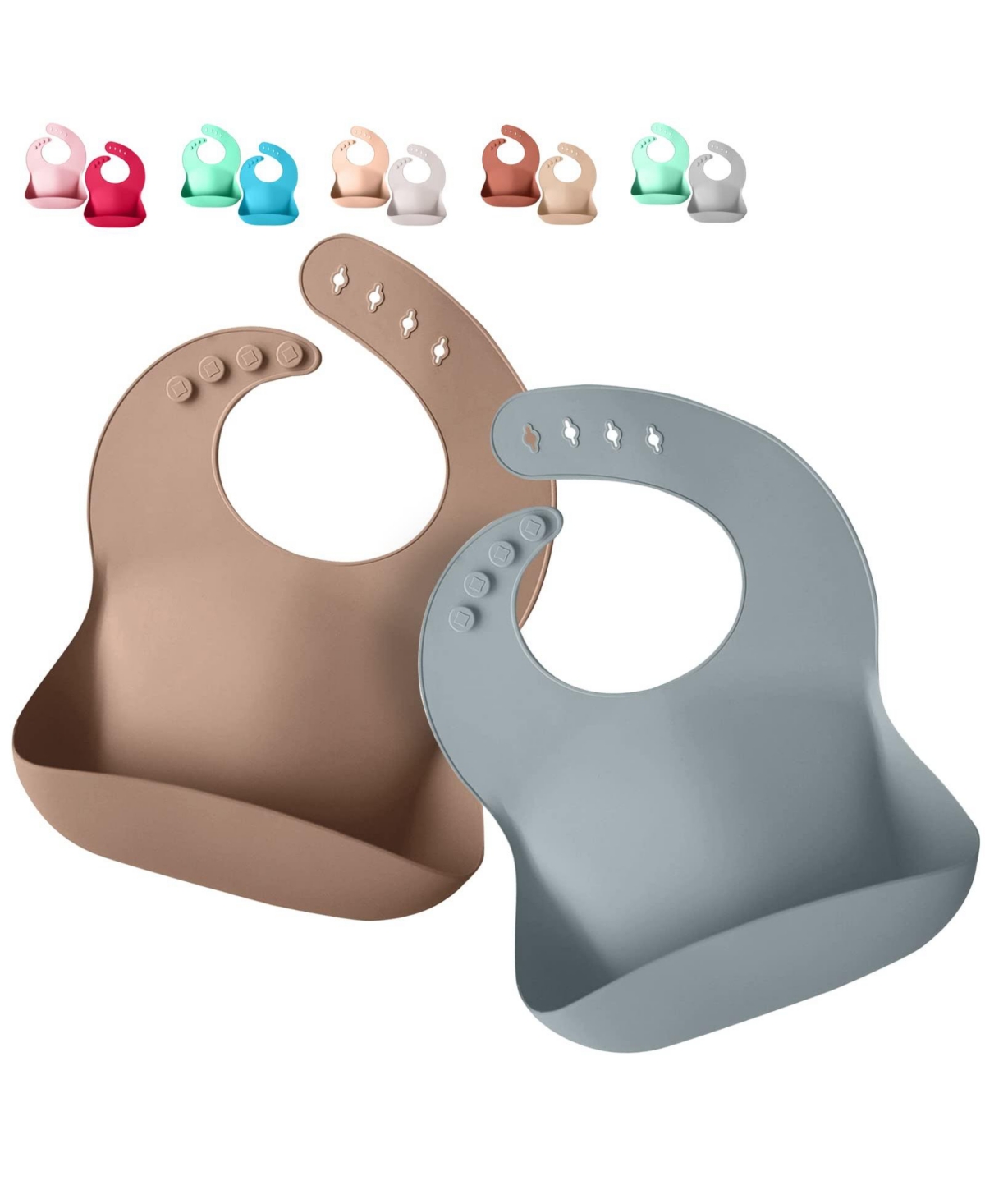 Click here for Sperric Baby Girls Silicone Bibs - Soft Silicone B... prices