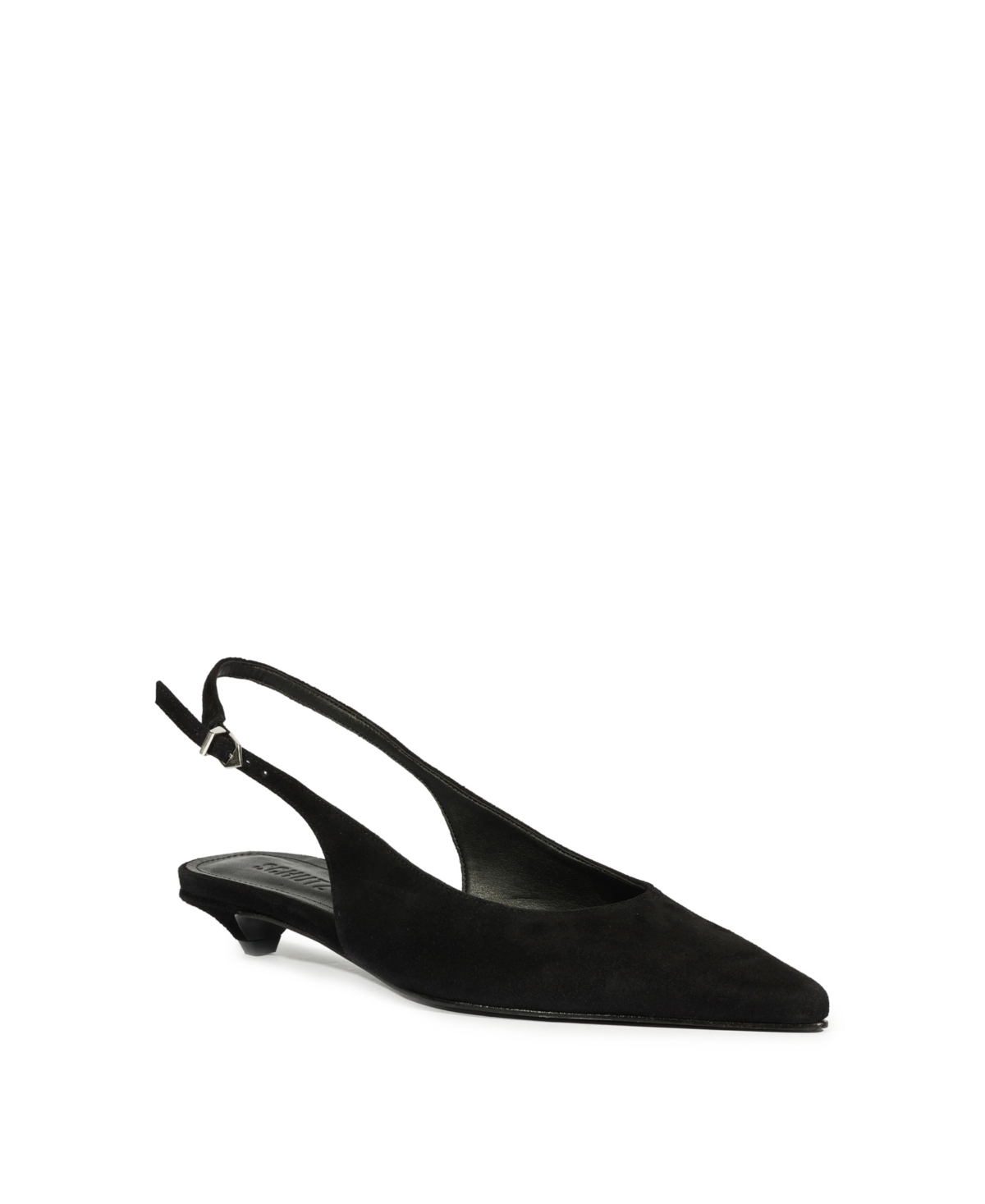 Click here for Schutz Womens Evan Slingback Kitten Heel Pumps - B... prices