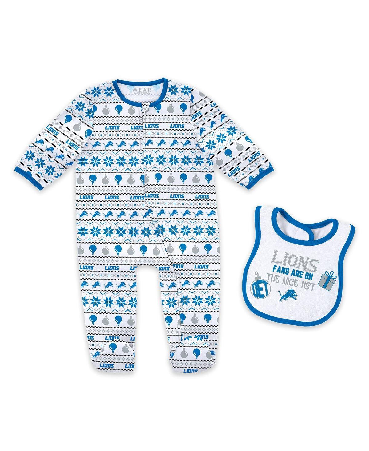 Click here for Wear by Erin Andrews Newborn White Detroit Lions A... prices