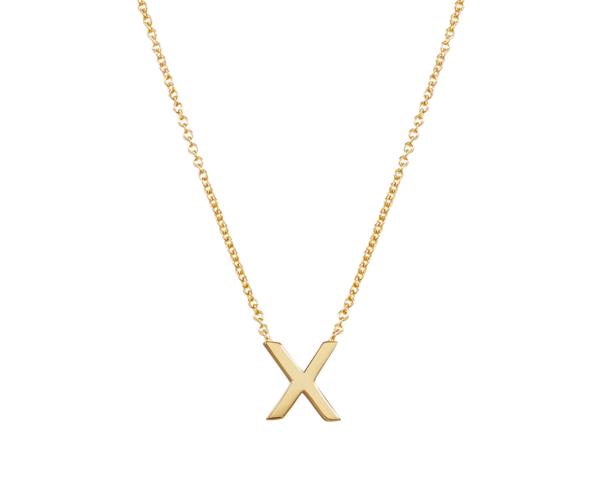 Click here for Ana Luisa Gold Initial Necklace - Letter Necklace... prices