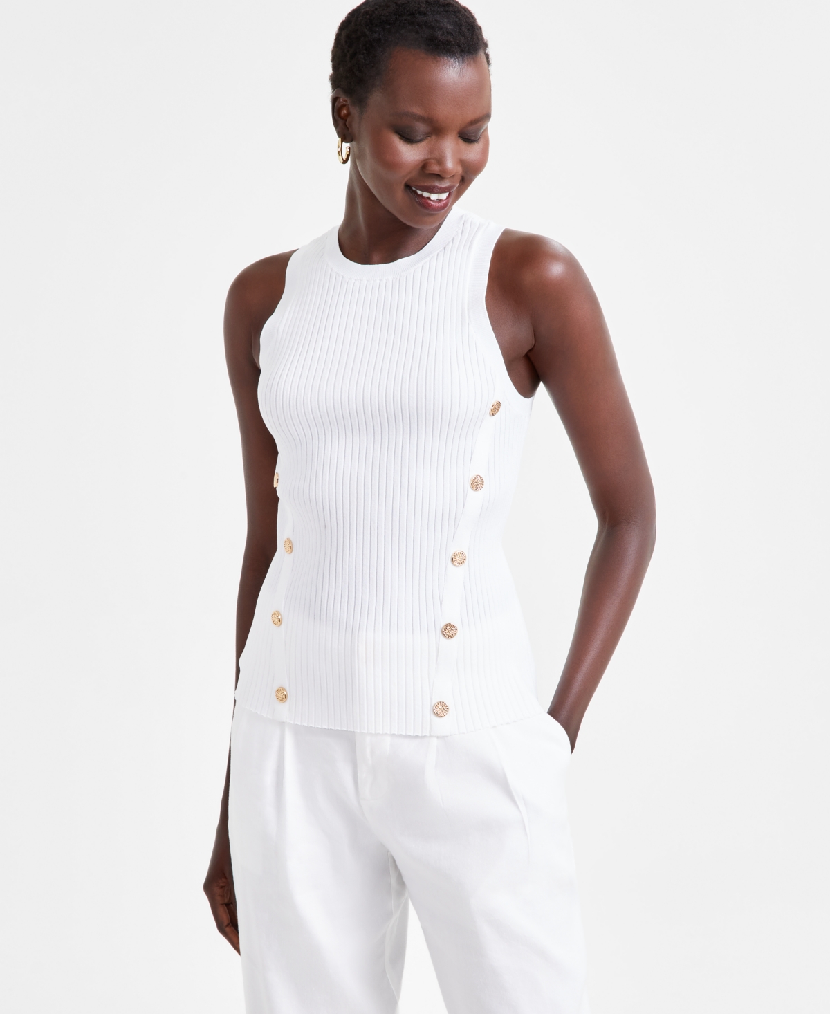 Click here for I.n.c. International Concepts Womens Snap-Button S... prices